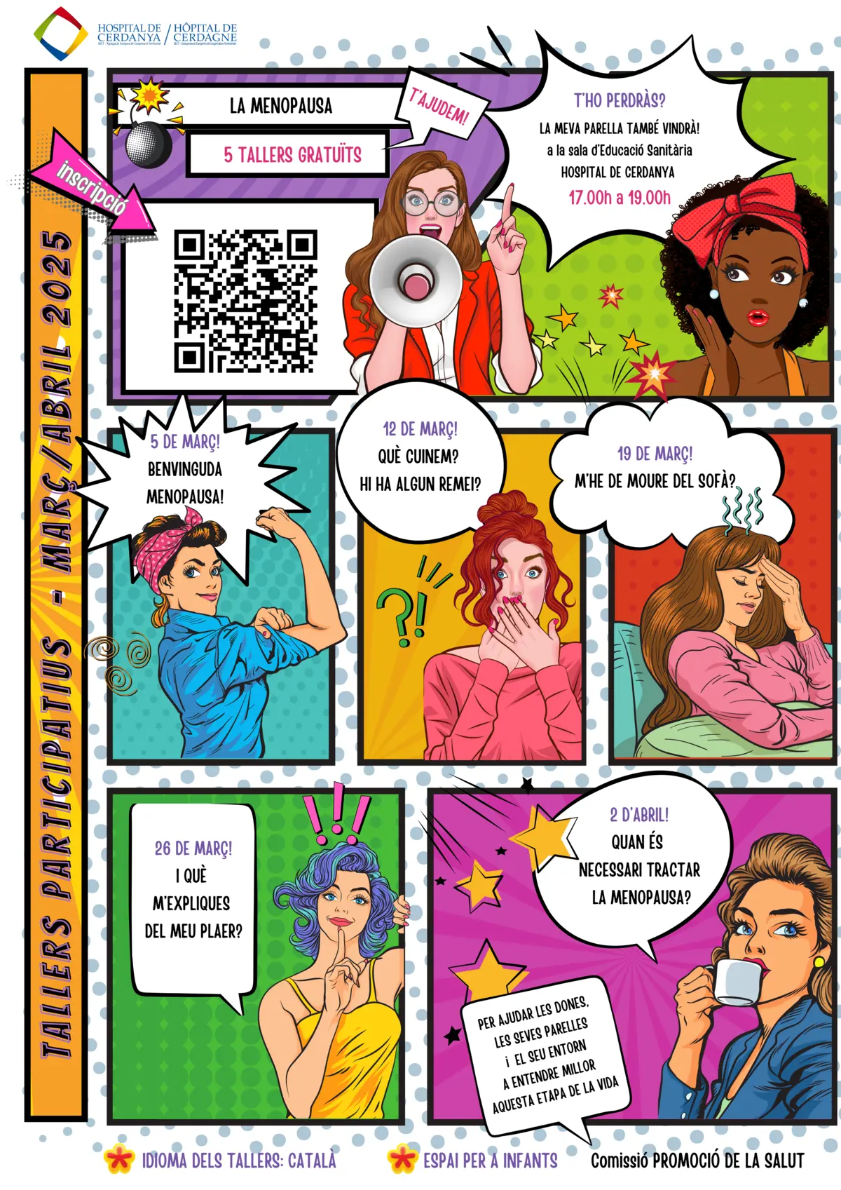 El Hospital de Cerdanya organiza un ciclo de talleres sobre la menopausia durante los meses de ...